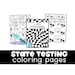 State Testing Coloring Pages With Positive Affirmations | Motivational ...