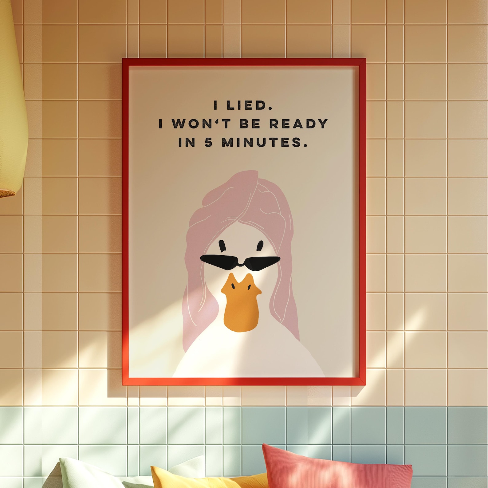 Sassy Duck Bathroom Art Print: Funny Quote (digital Download) - Etsy