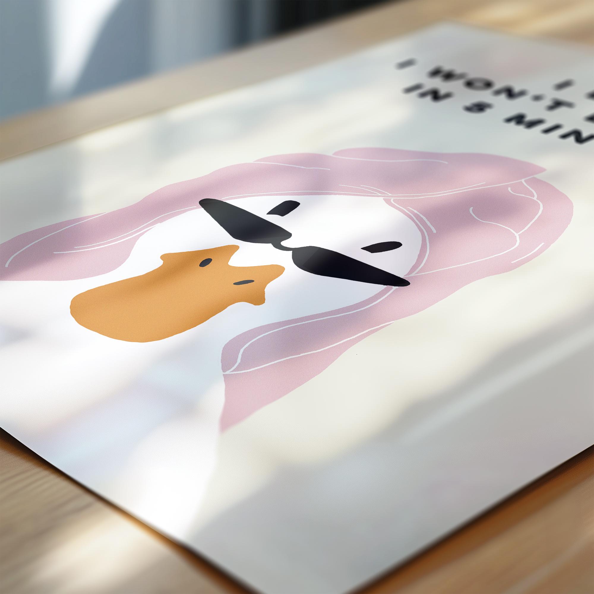 Sassy Duck Bathroom Art Print: Funny Quote (digital Download) - Etsy