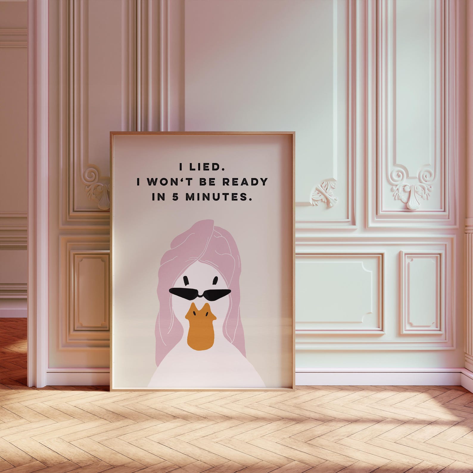 Sassy Duck Bathroom Art Print: Funny Quote (digital Download) - Etsy