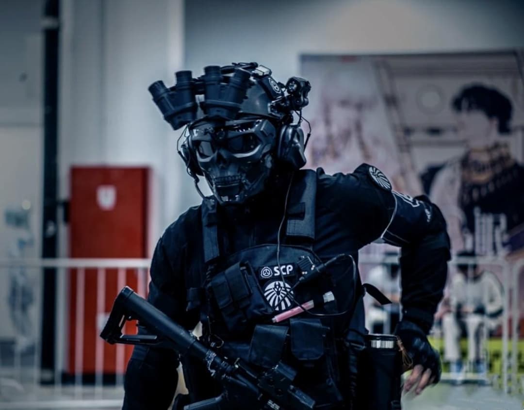 Skull Tactical Helmet Set, COD Cosplay Gear, Airsoft Military Mask ...