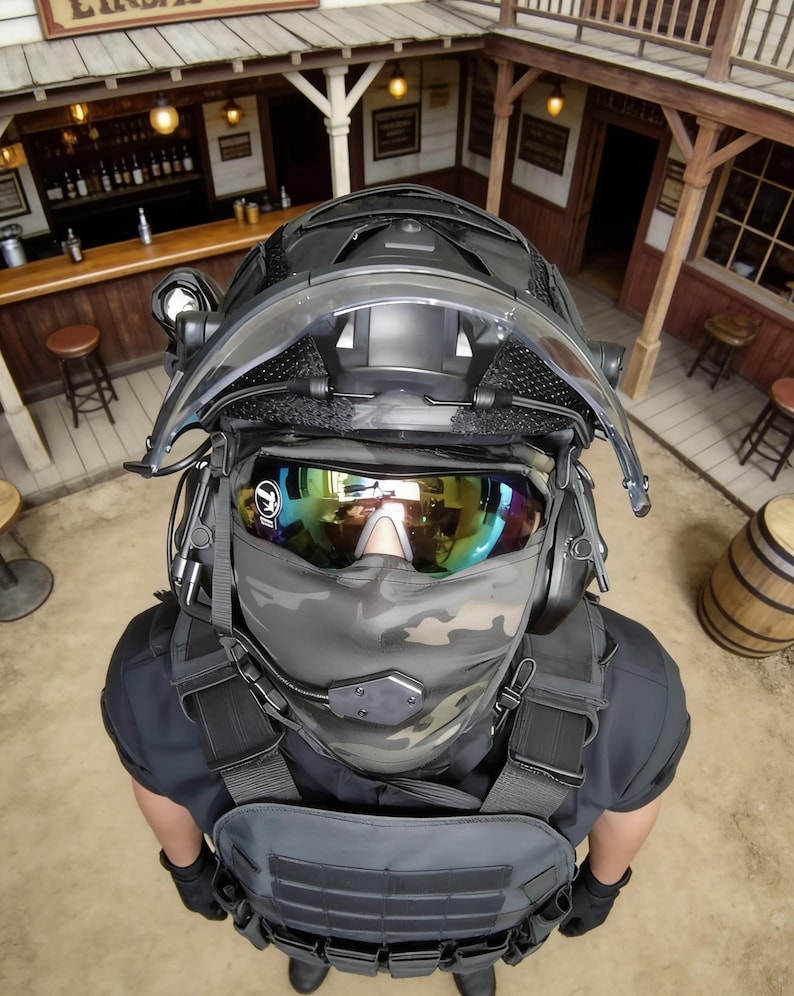 Tactical Helmet Set – Special Ops Cosplay, Airsoft Full Kit - Etsy