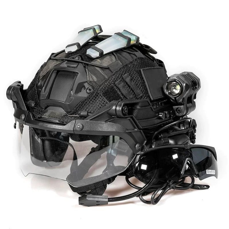 Full Tactical Helmet Set, Airsoft Cosplay Wargame Gear - Etsy
