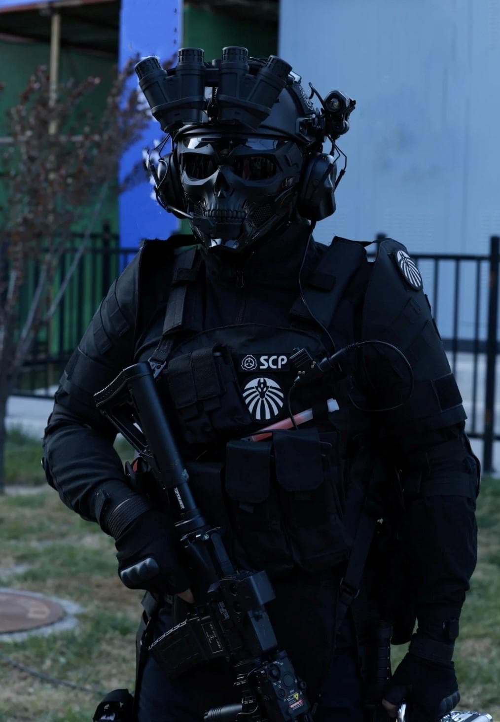 Skull Tactical Helmet Set, COD Cosplay Gear, Airsoft Military Mask ...