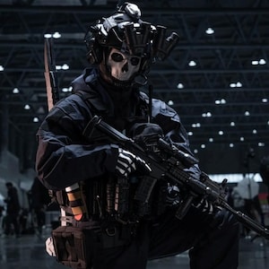 Tactical SAS Ghost Mask Cosplay Costume Set - Etsy