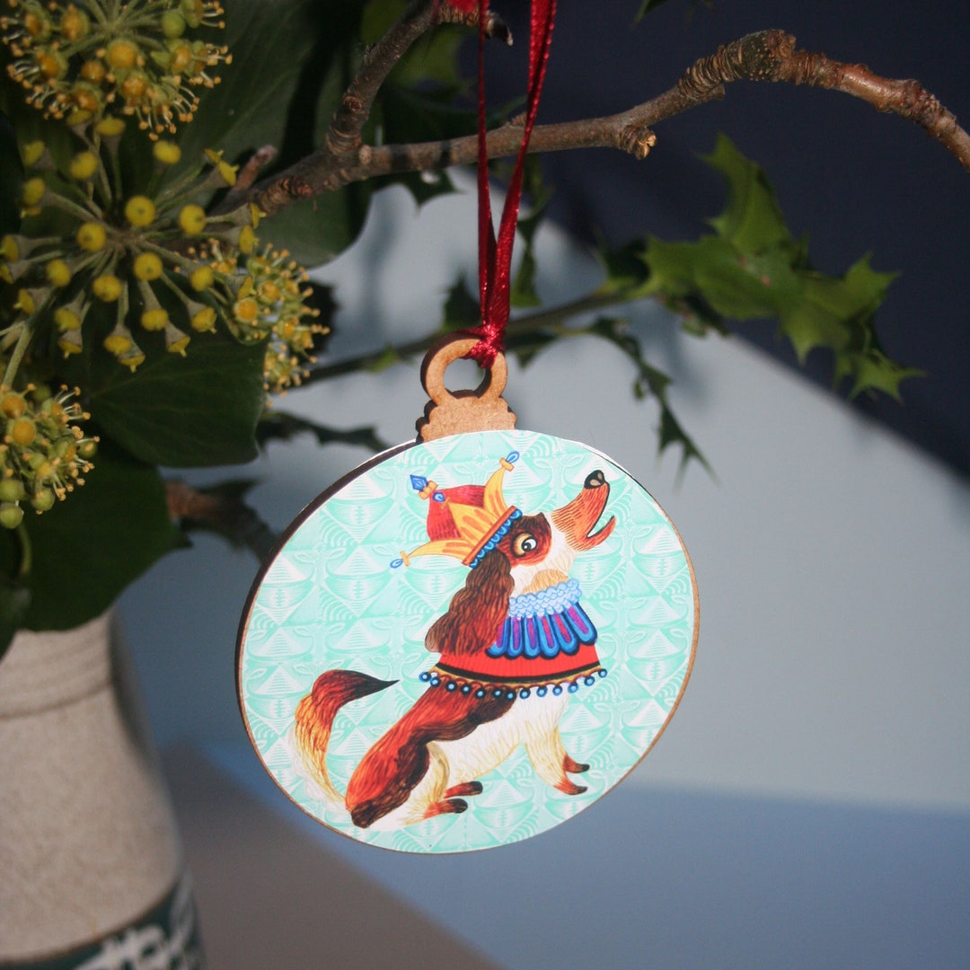 Springer Spaniel Dog Christmas Tree Bauble - Etsy