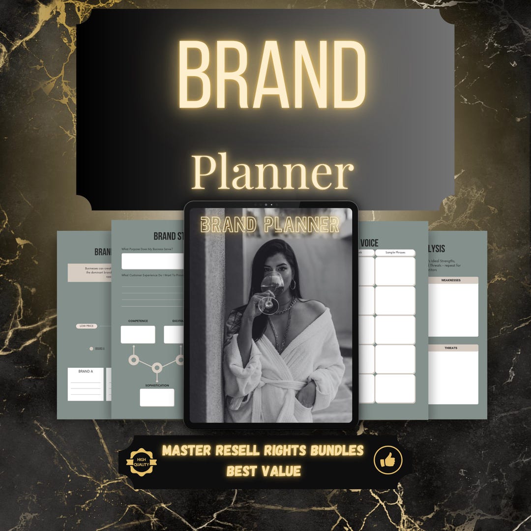 Brand Planner, Digital Business Strategy, Visual Identity (digital ...