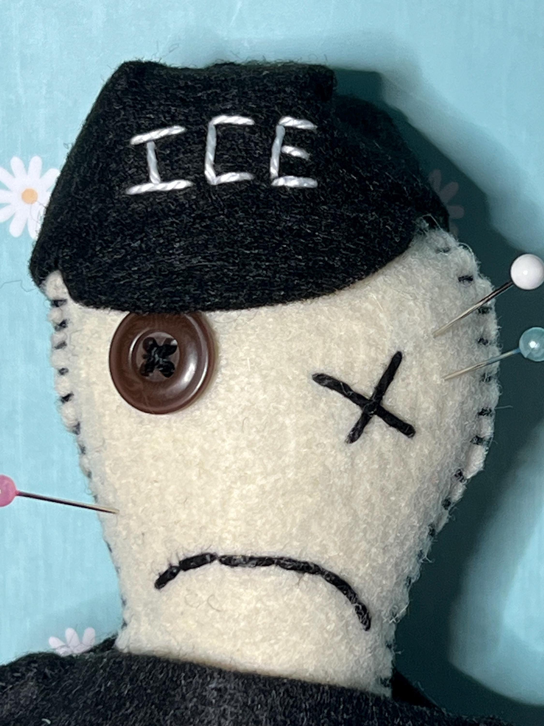 Ice Agent Voodoo Doll Immigration Customs Enforcement Voodoo - Etsy