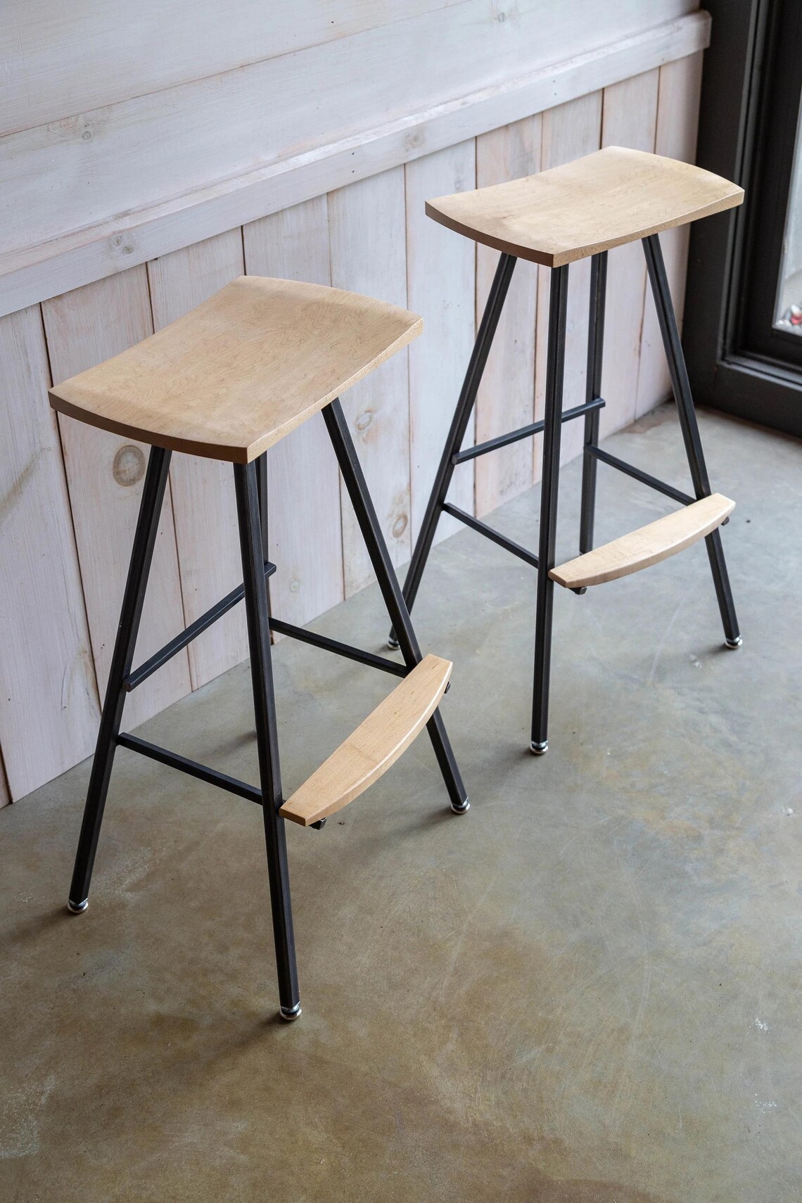 Modern, Industrial Bar Stool or Kitchen Stool. Both Durable ...