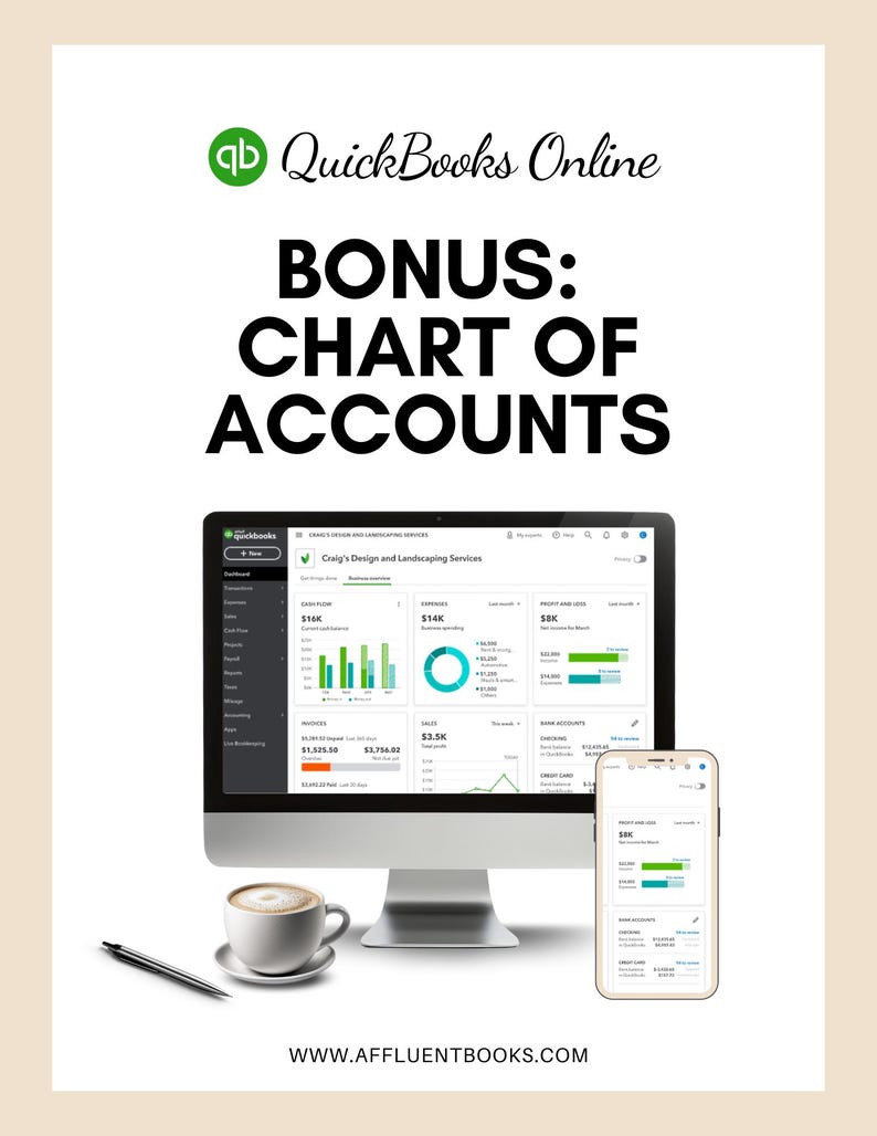 Quickbooks Online Beginner's Guide 2025 - US VERSION - Etsy