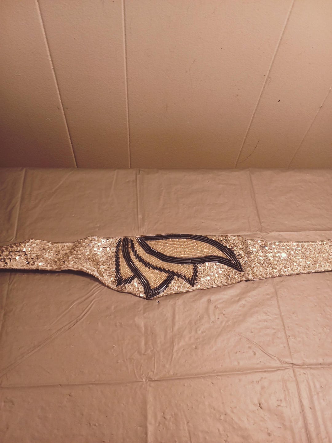 Milor Beaded & Sequin Belt M/L - Etsy