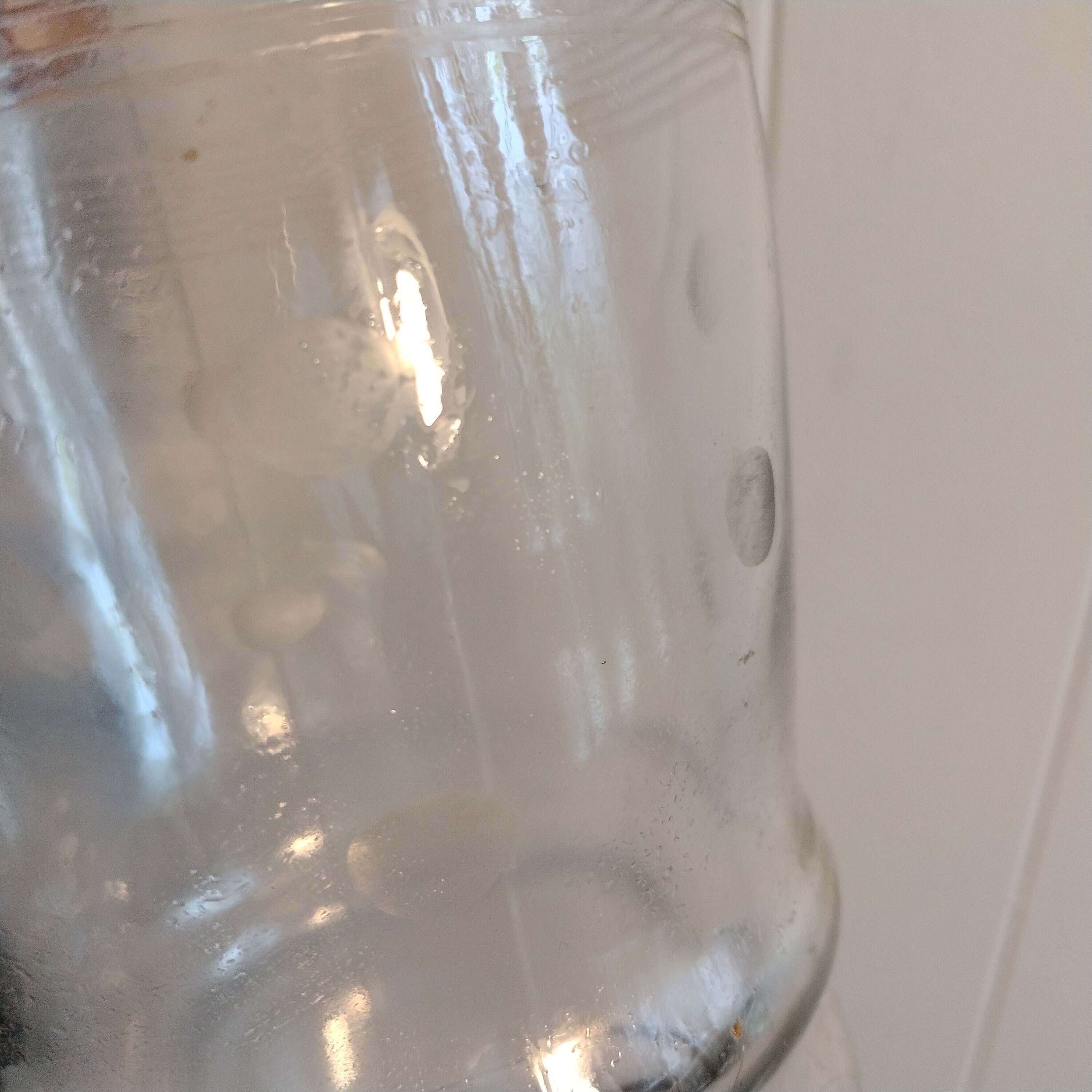 Vintage Clear Cocktail Shaker, Glass Shaker With Polka Dots - Etsy