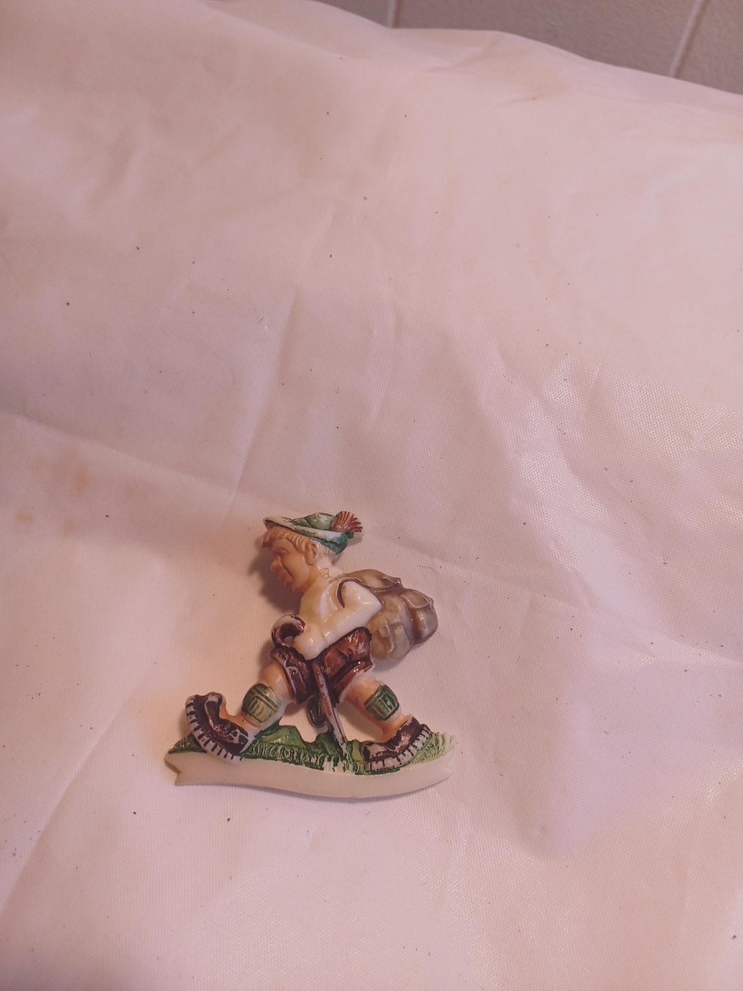 Vintage Austrian Hiking Boy Plastic Lapel Pin - Etsy