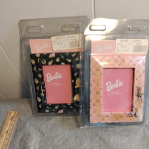 2 1990s Vintage Mattel Barbie Picture Frames - Etsy