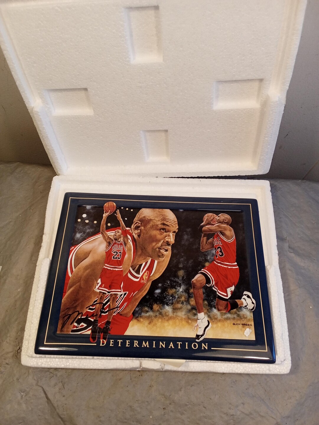 2000 NBA Michael Jordan Plate Plaque, Determination, Definition of a ...