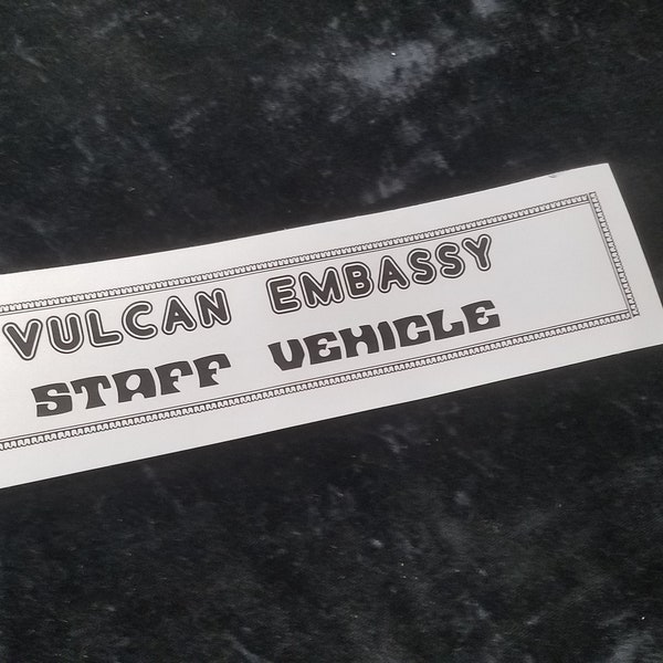Star Trek Bumper Sticker - Etsy