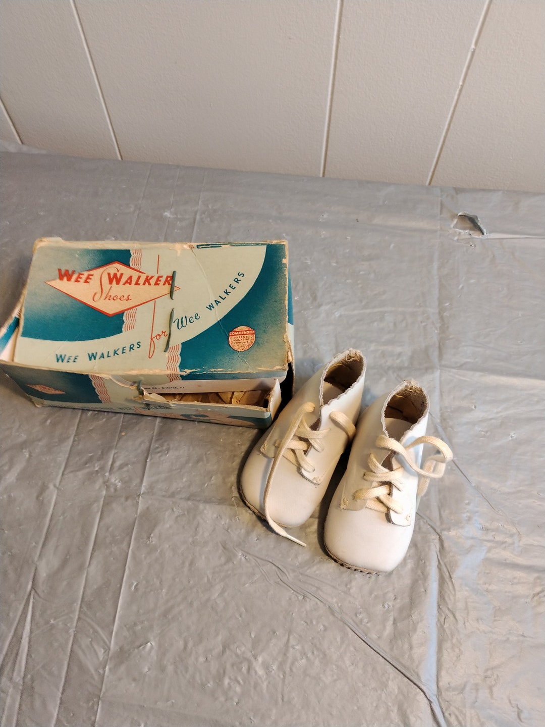 Vintage Wee Walker Baby Shoes in Box, Infant Shoes - Etsy