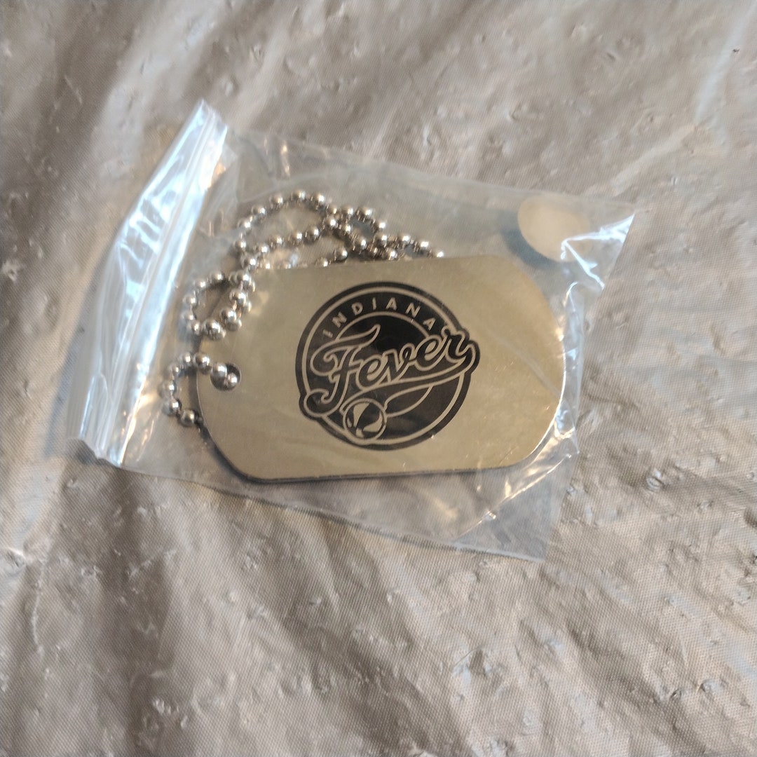 NOS WNBA Indiana Fever Dog Tag Necklace - Etsy