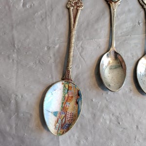 Vintage Souvenir Spoon Collection and Spoon Display, Look & Read ...