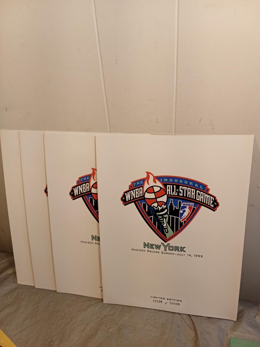 4 Lmtd #d Ed 1999 WNBA All Star Game New York Liberty Brochures - Etsy