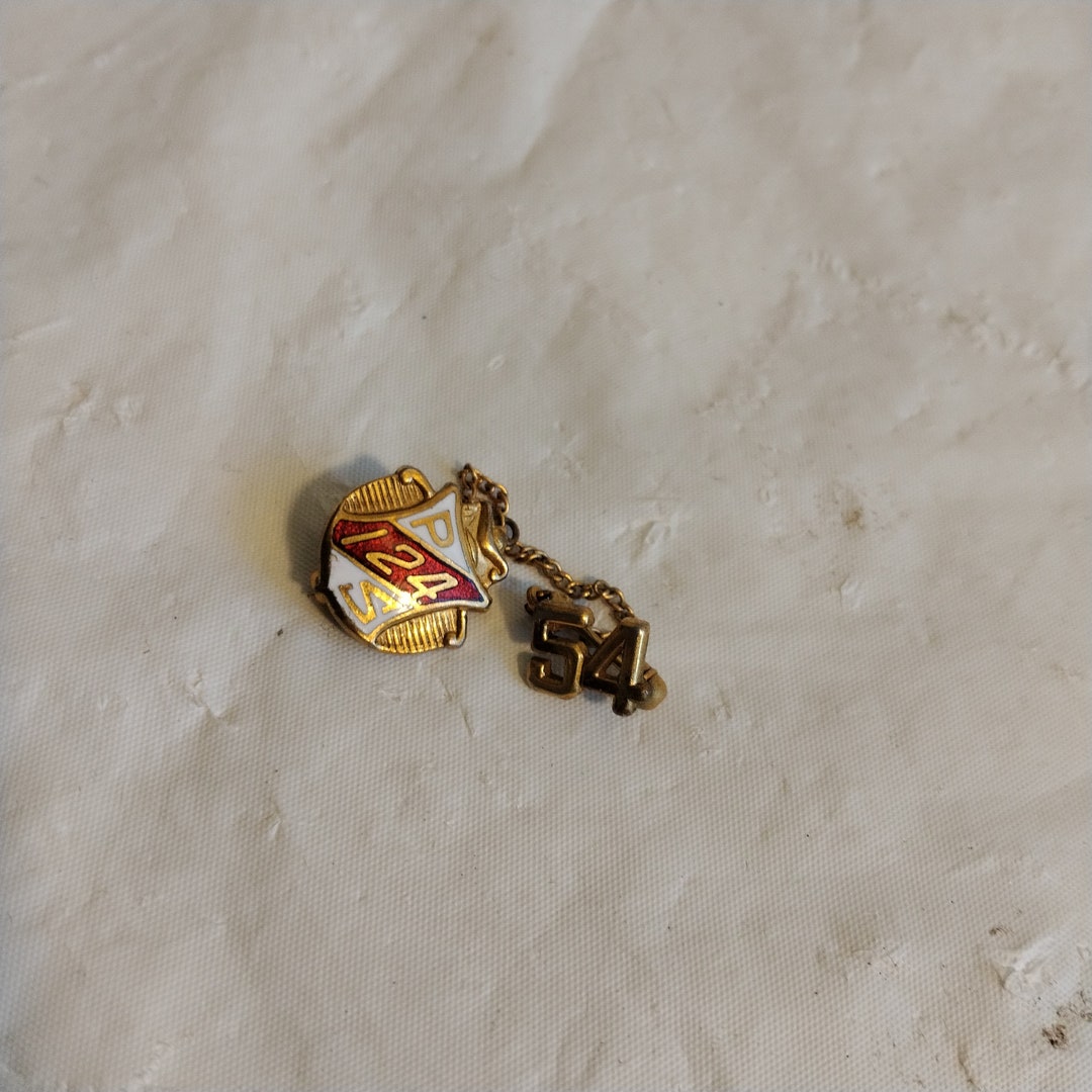 Vintage 1954 PS 124 Tie Tack - Etsy
