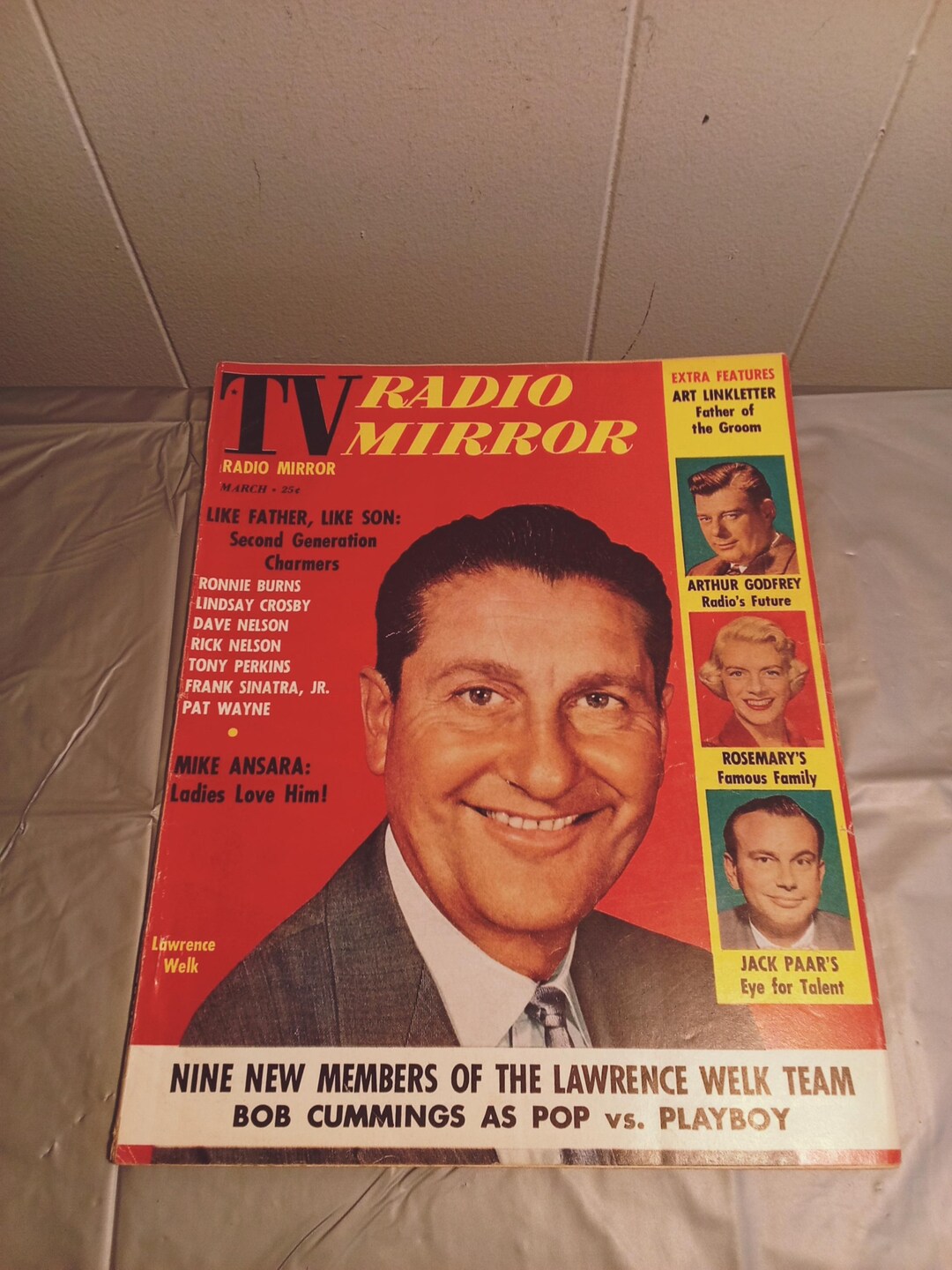 March 1958 TV Radio Mirror Magazine, Lawrence Welk Cover - Etsy