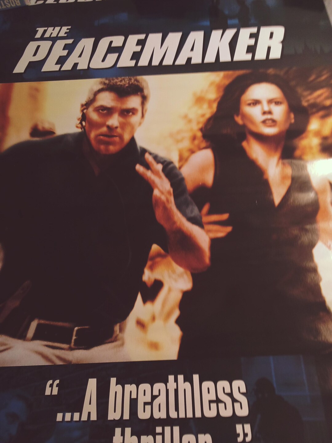 27x40" the Peacemaker Movie Poster 1997 - Etsy