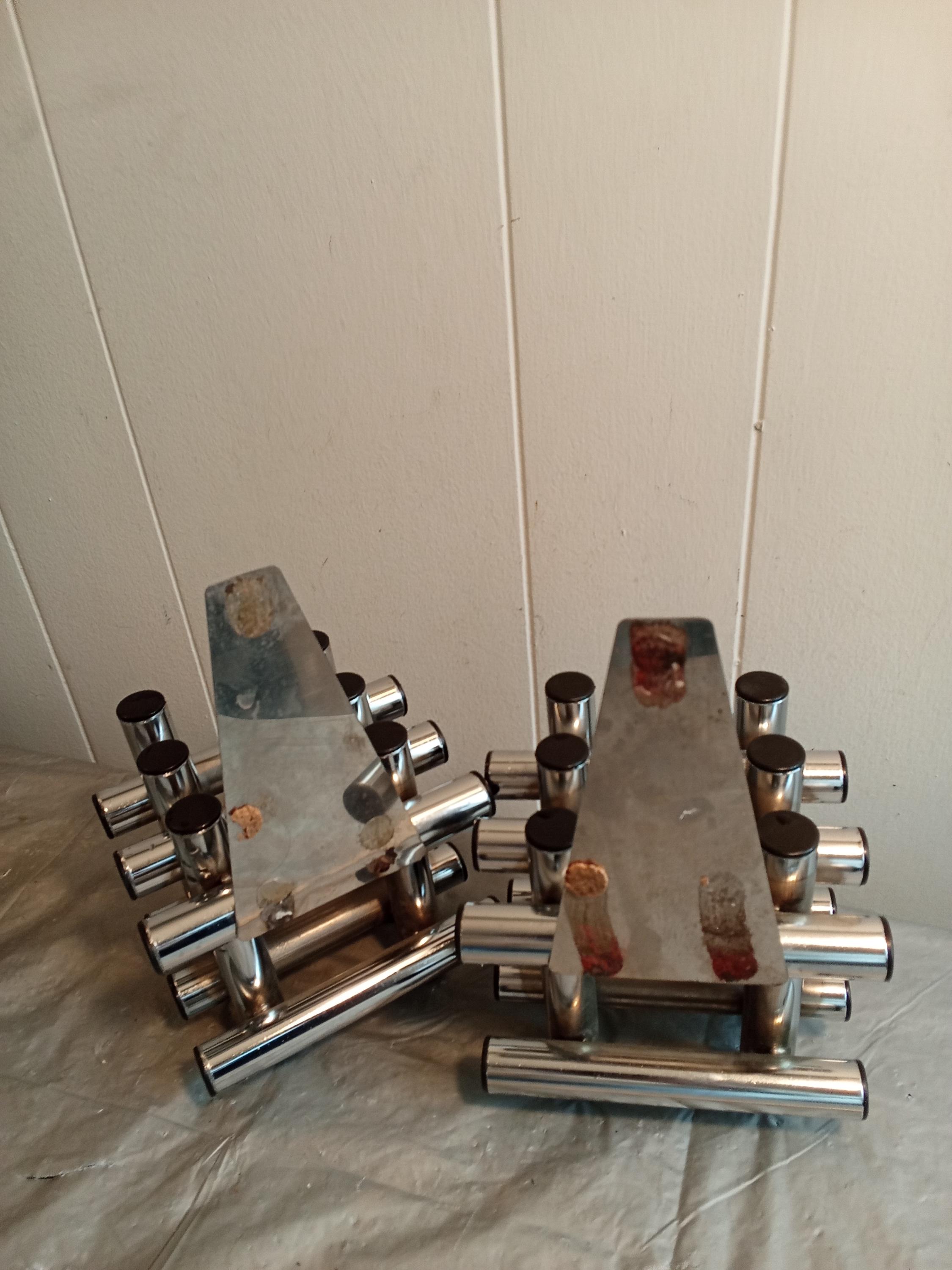 1999 Signed Curtis Jere, C Jere Chrome Bookends Skyscraper Series - Etsy
