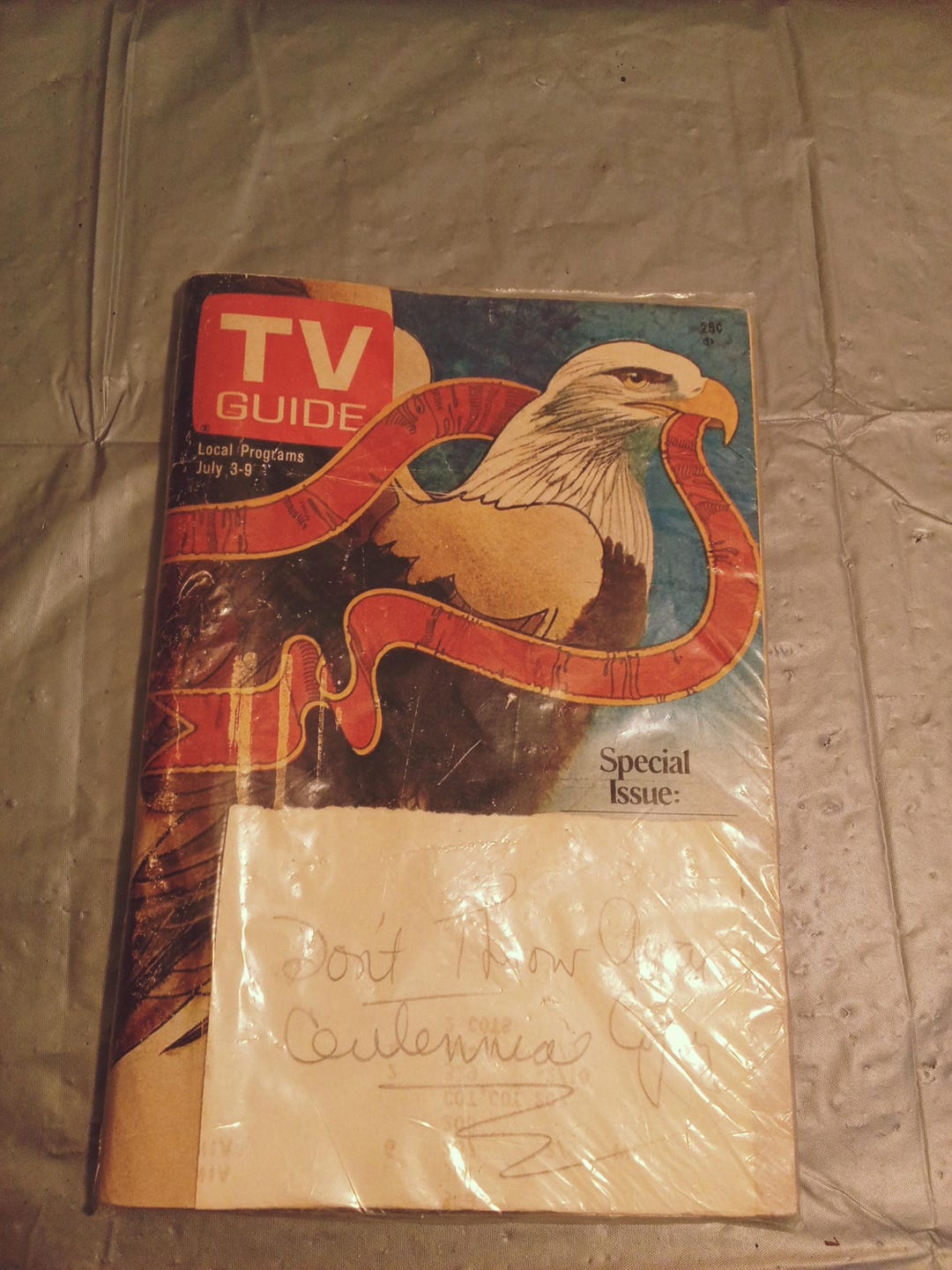 1976 Bicentennial TV Guide Issue - Etsy