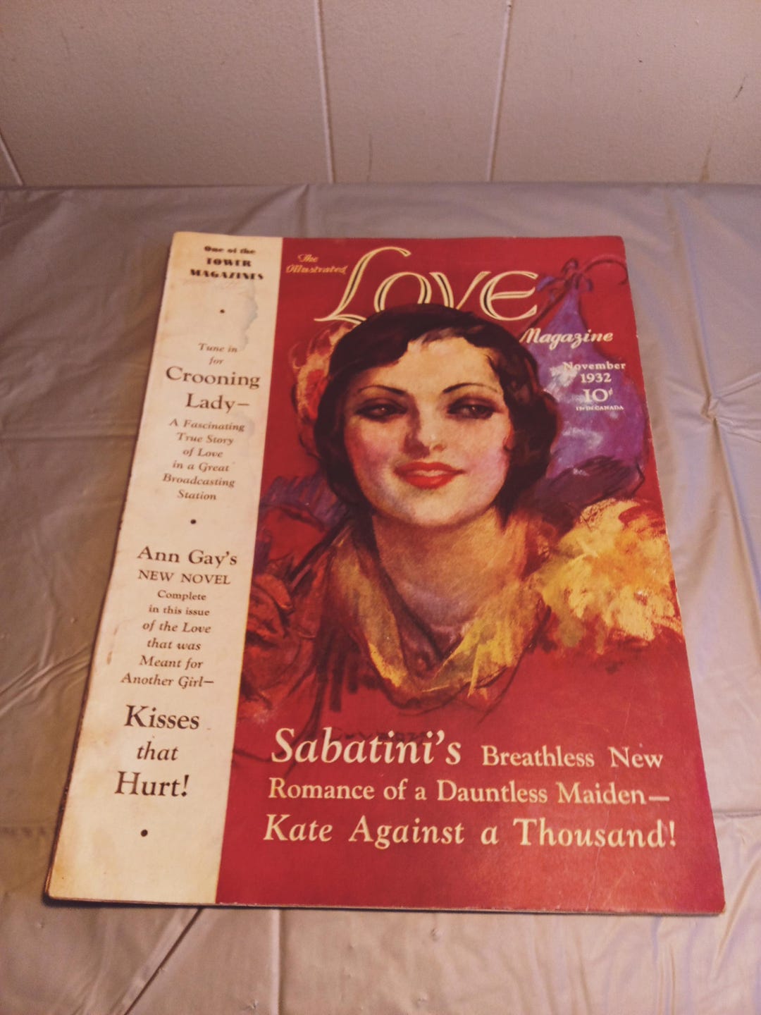 N1932 the Illustrated Love Magazine, Sabatini's, Ann Gay, Crooning Lady ...