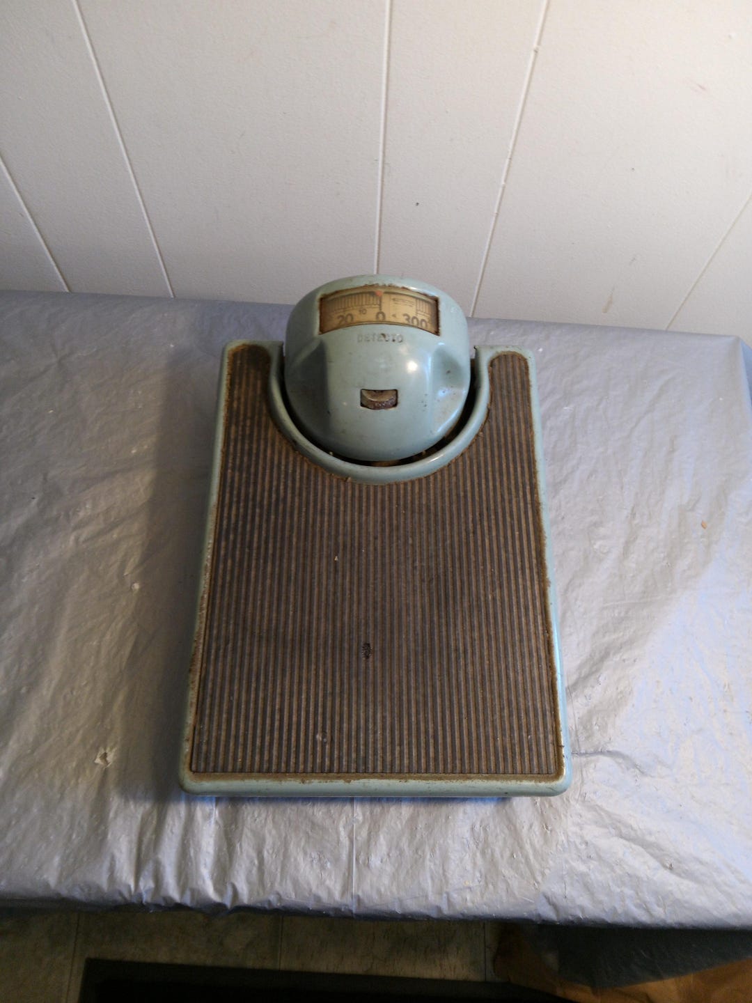 Antique Detecto Bathroom Scale, Bubble View, Read Description - Etsy