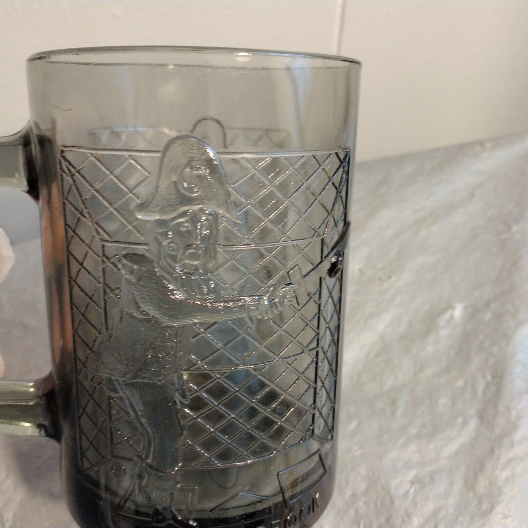 Vintage Mcdonalds Captain Cook Glass Mug - Etsy