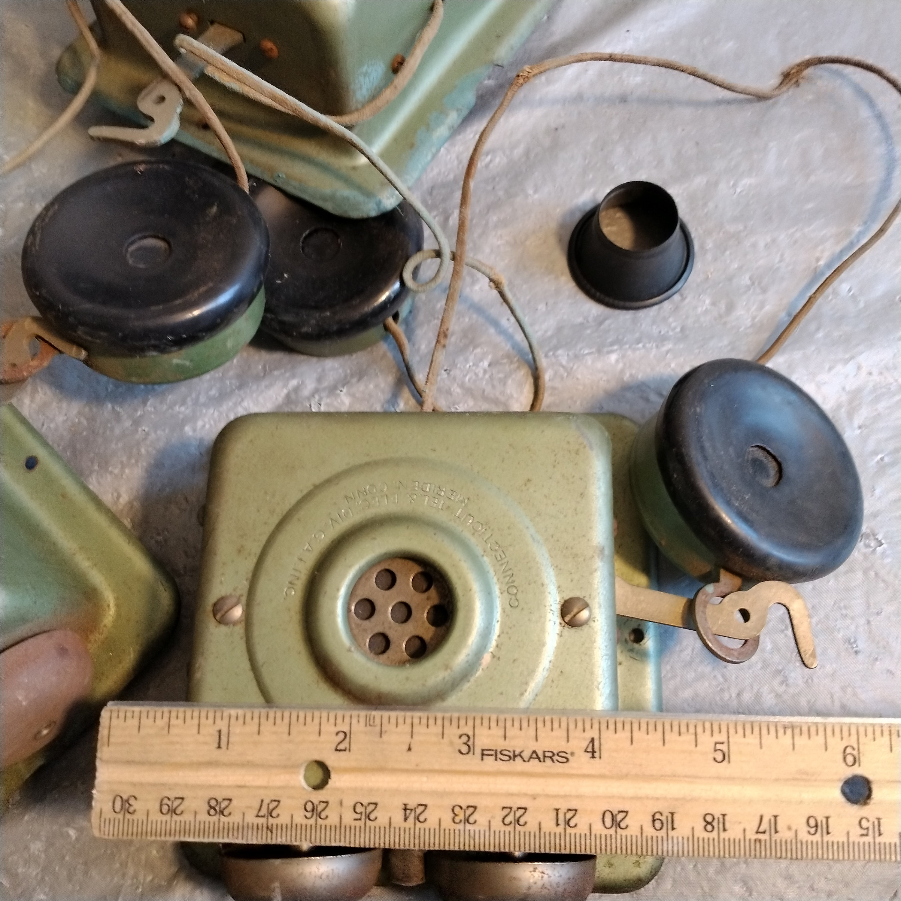 3 Vintage Connecticut Telephone and Electric Co. Meridian Wall Box ...