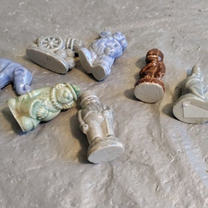 Lot Vintage Wade Tea Figurines, Clown Elephant Cannon - Etsy