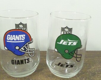 Vintage Nfl Glasses - Etsy