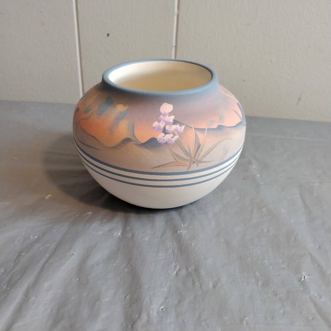 Vintage New West Art Pottery Vase, Look & Read Description - Etsy