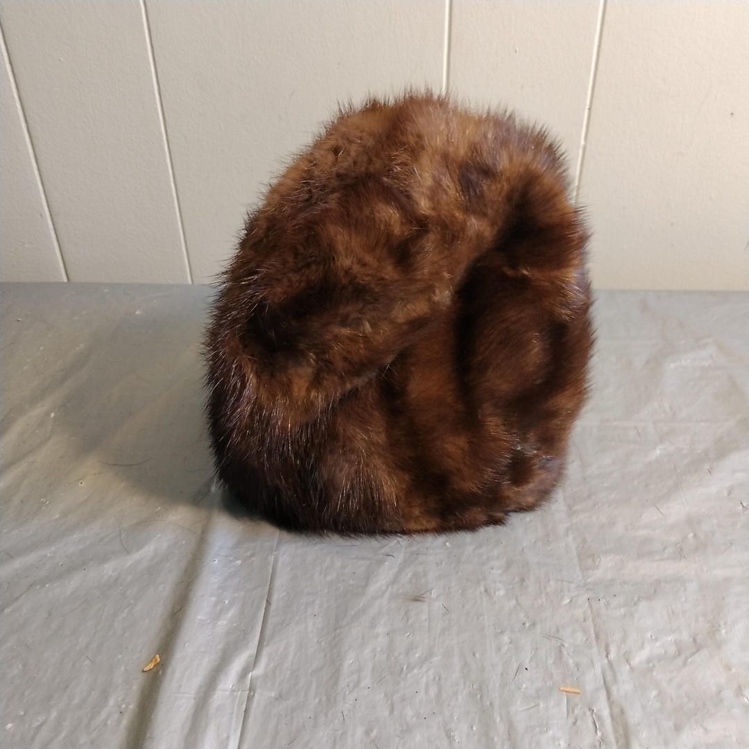 Vintage Mink Hat, Read Description - Etsy