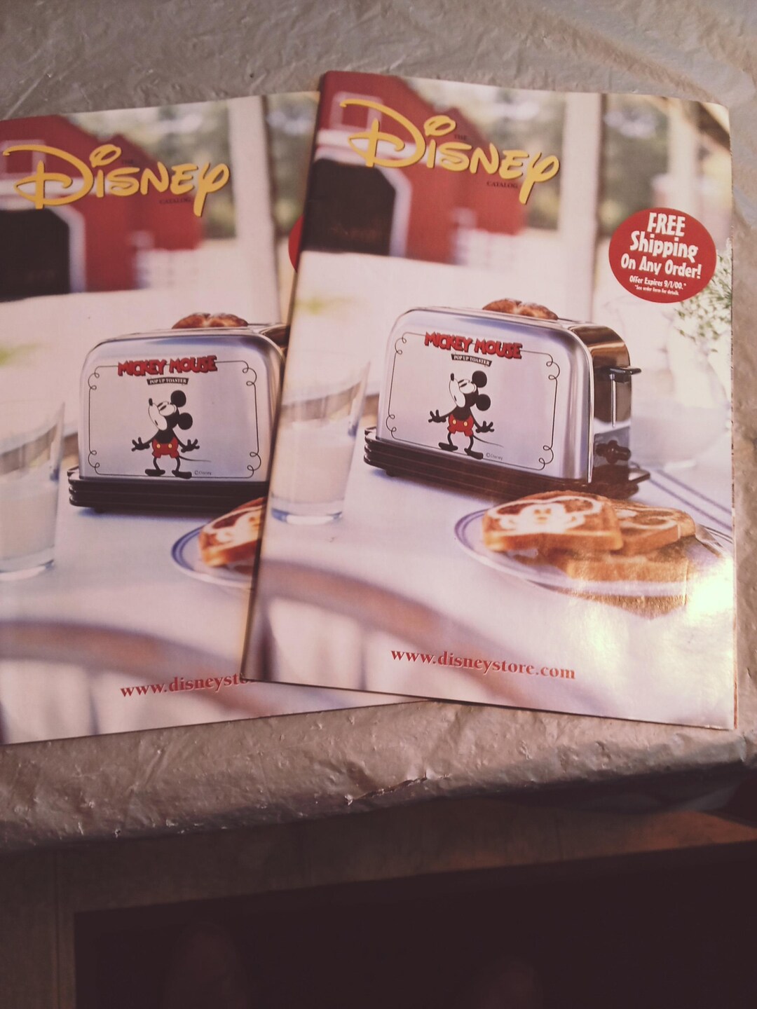 2 Disney Catalogs, Disney Store - Etsy