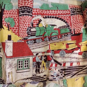 Antique Rag Book, Dean's Rag Book Trains, UK British Manufactured - Etsy