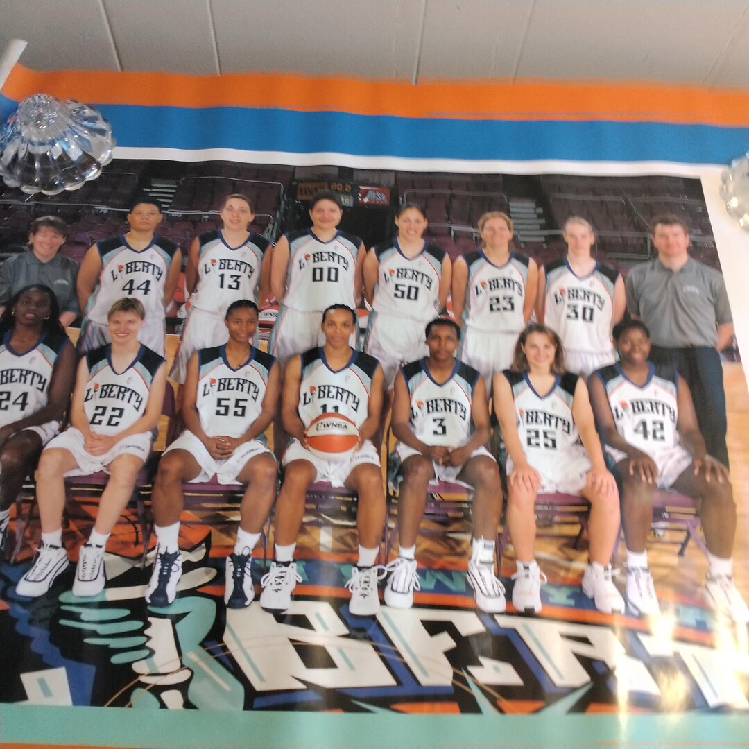 24x36" WNBA New York NY Liberty Team Poster, Sports Memorabilia - Etsy