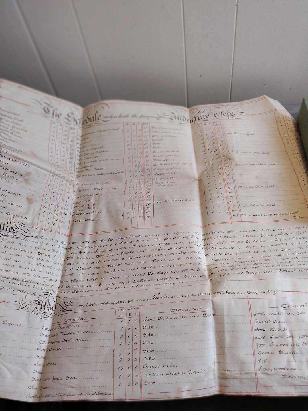 Vintage Hand Written Schedule Emphera - Etsy