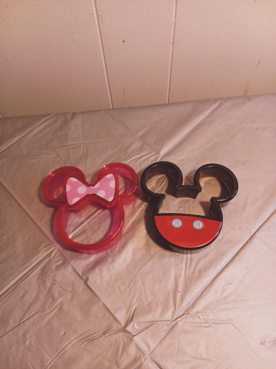 Disney Mickey & Minnie Mouse Cookie Cutters, Read Description - Etsy