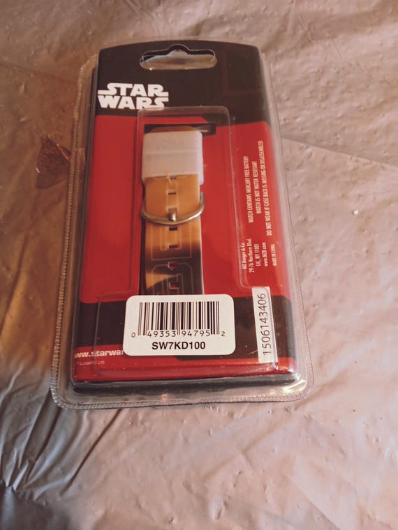 NOS Disney Star Wars LED Watch - Gem