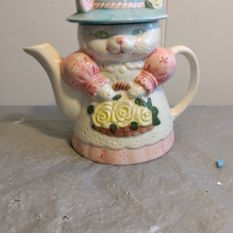 Cat Teapot - Etsy