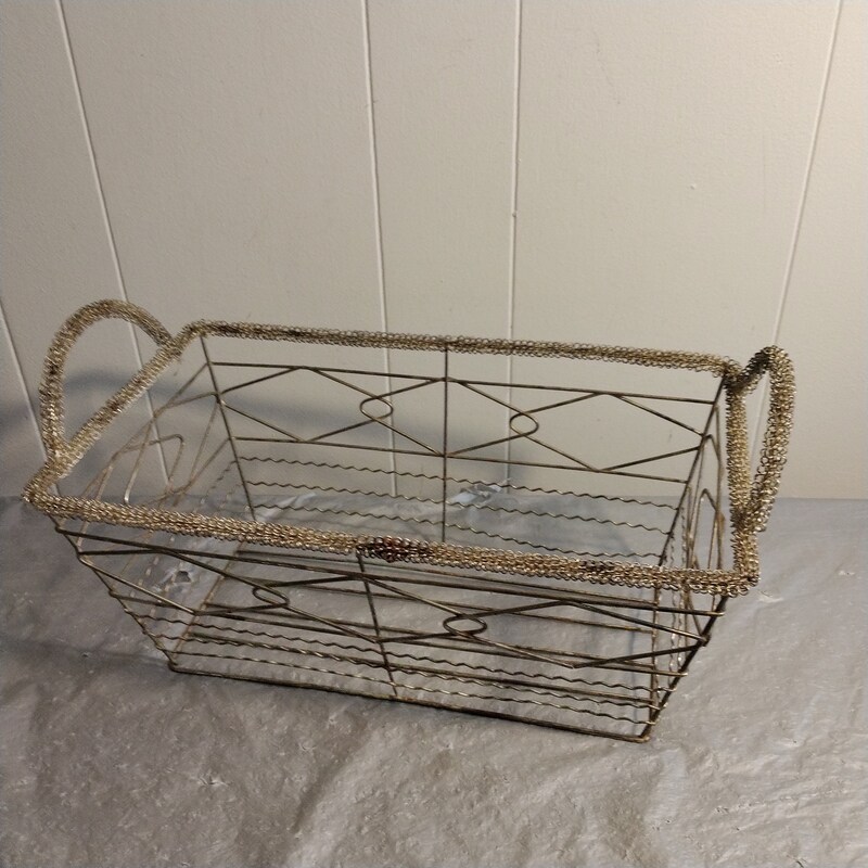 Rustic Wire Basket - Etsy