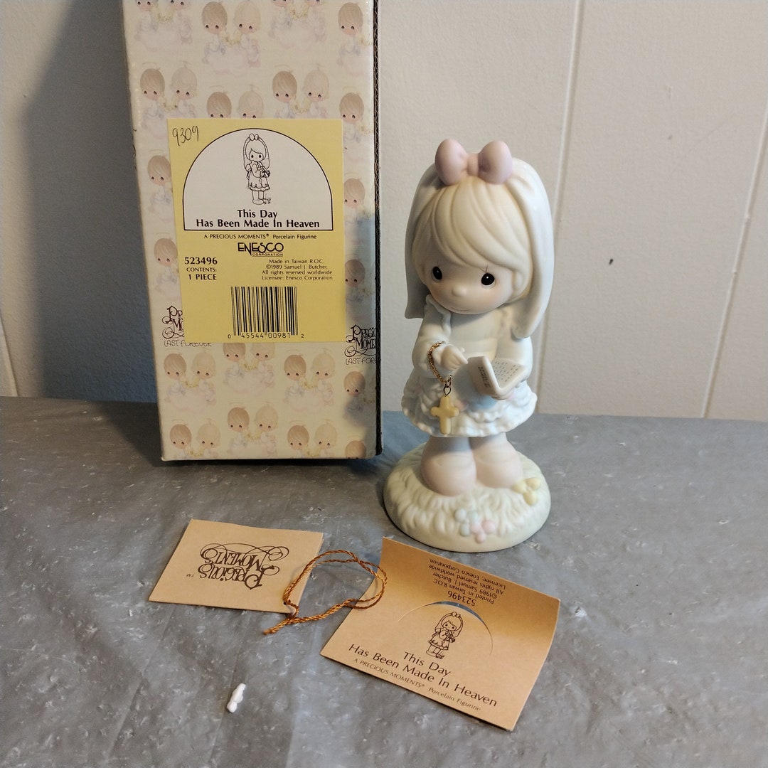 1989 Vintage Enesco Precious Moments Figurine 523496, This Day Has Been ...