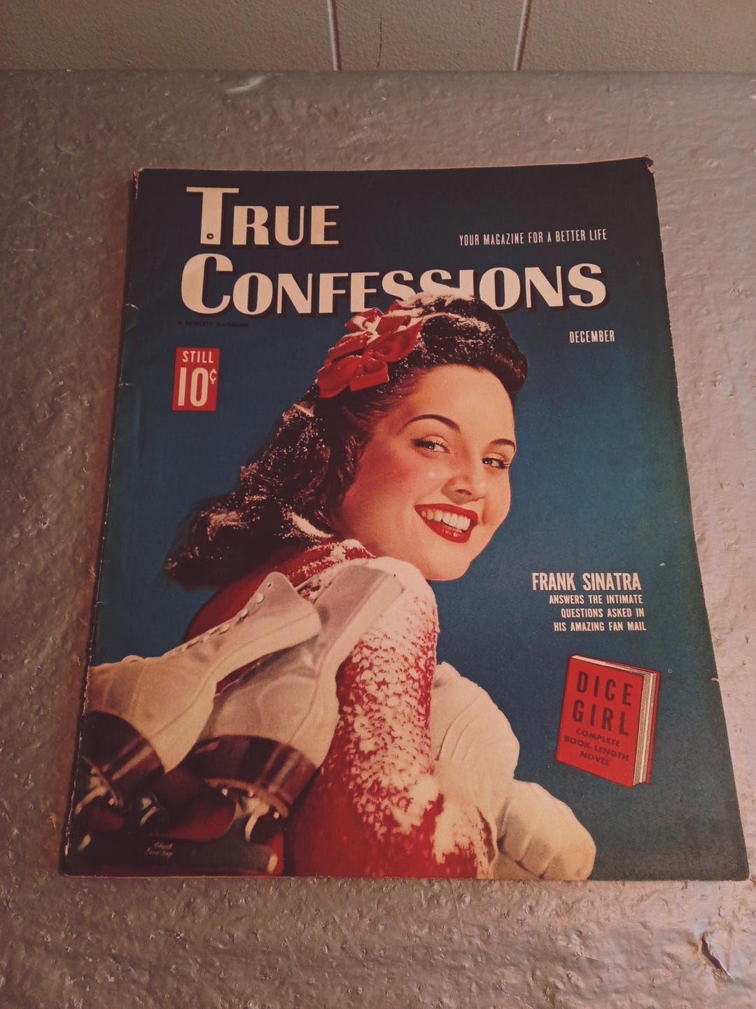 Dec 1944 True Confessions Magazine, Frank Sinatra - Etsy