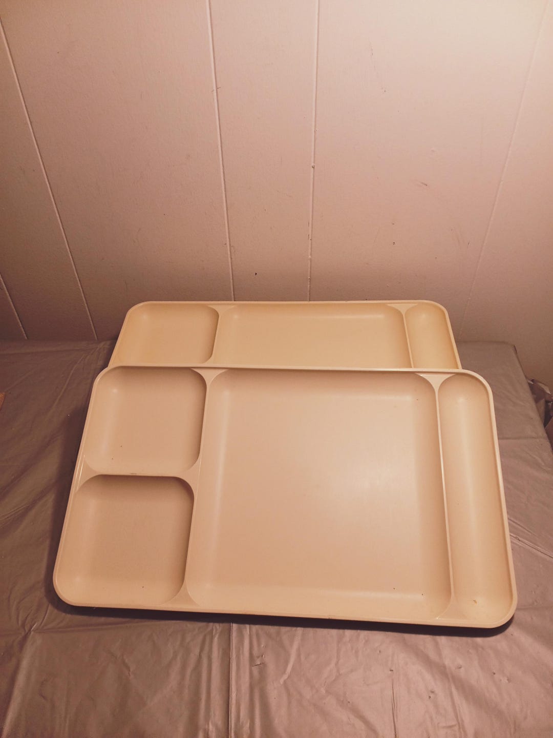 Set of 4 Vintage Tupperware Trays, Lap Tray, Craft Tray - Etsy