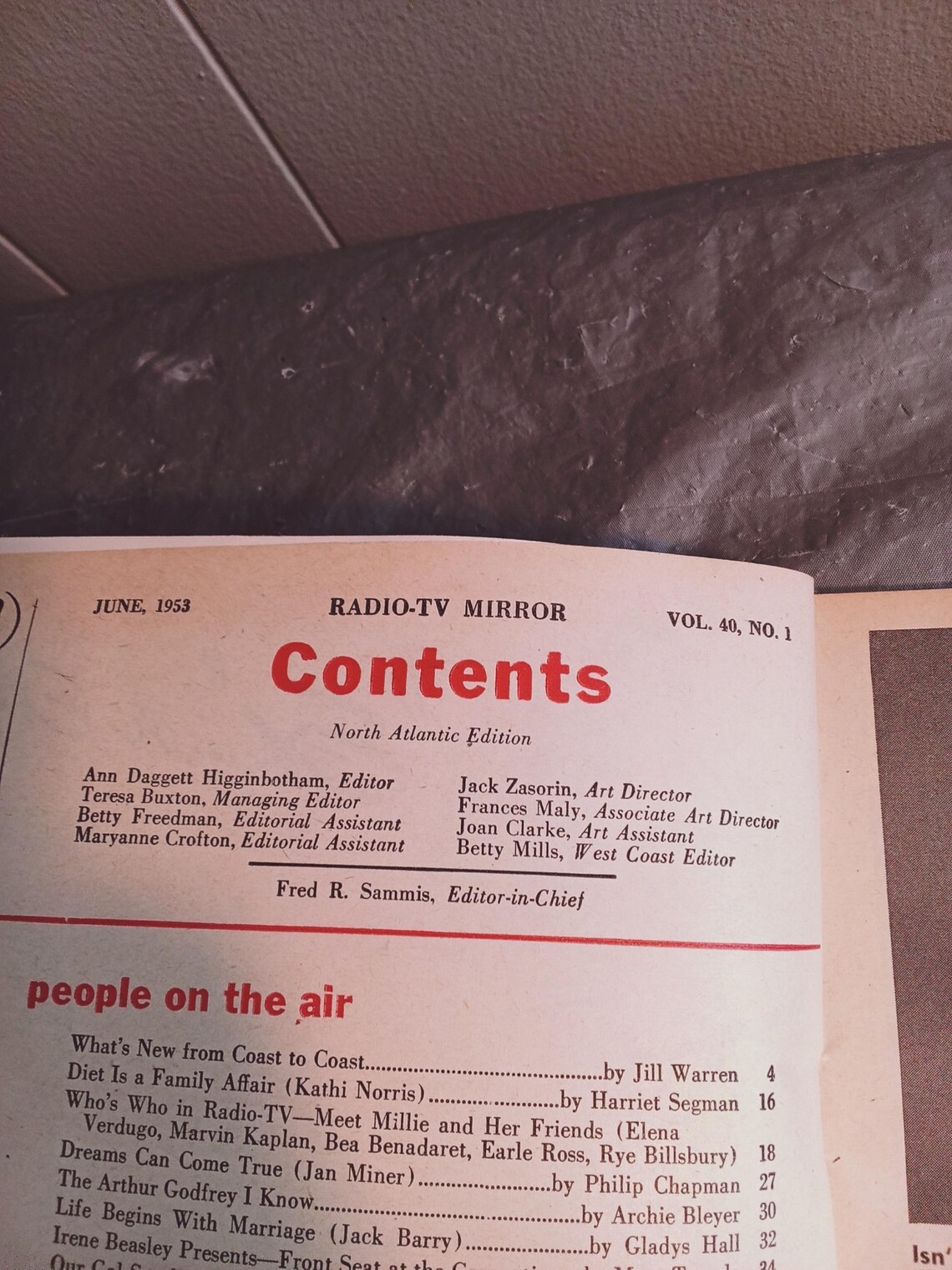 1953 Radio-tv Mirror Magazine, Dinah Shore Arthur Godfrey Red Buttons ...