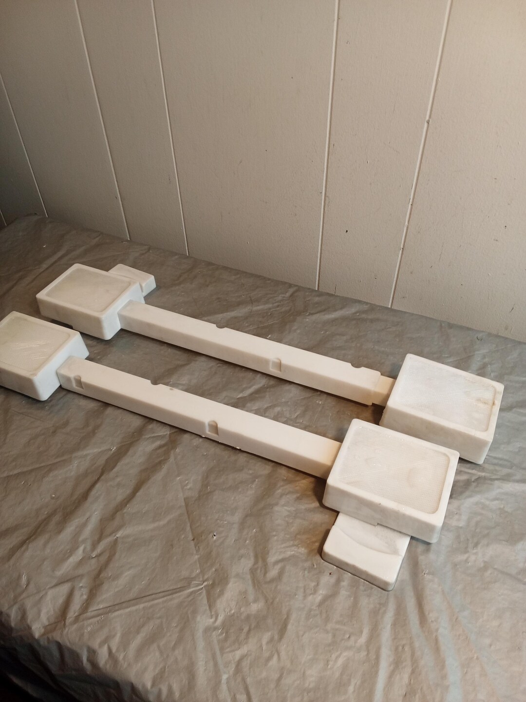 Vintage Lustre Line 1031 Steerable Appliance Rollers, Supports 1000 Lbs ...